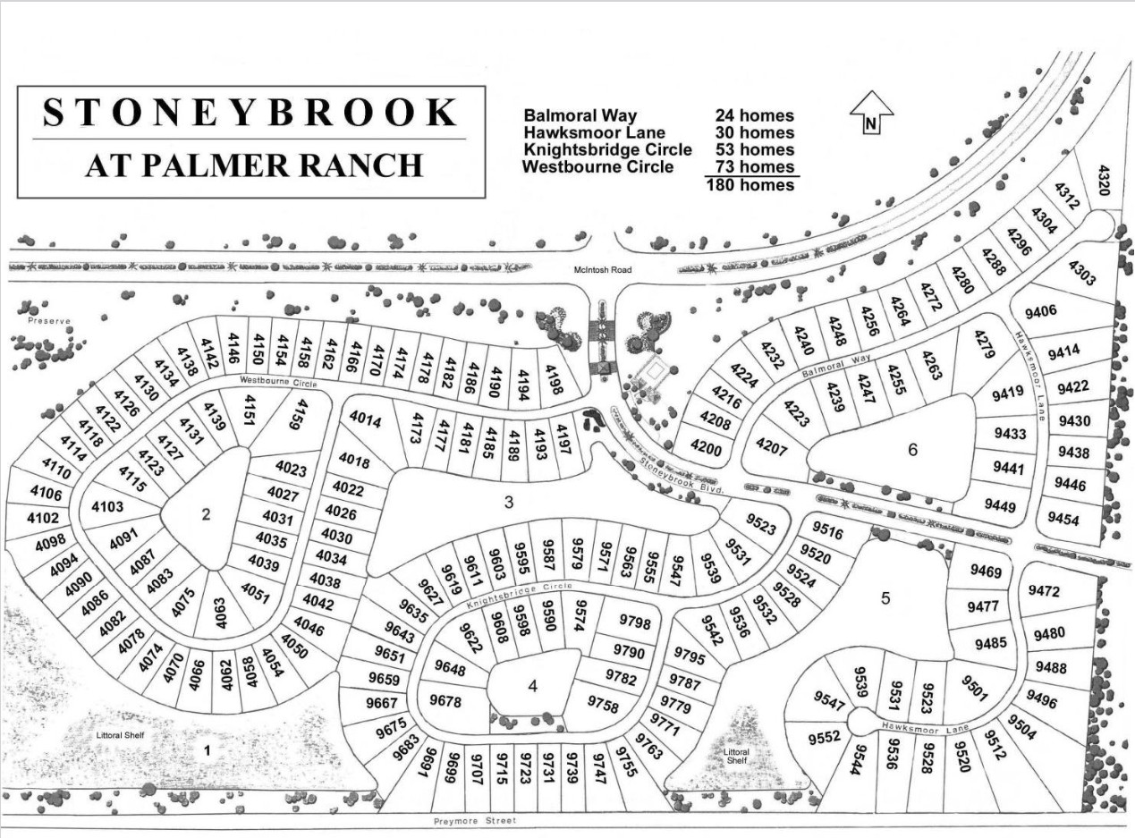 Property Map – Stoneybrook Estates